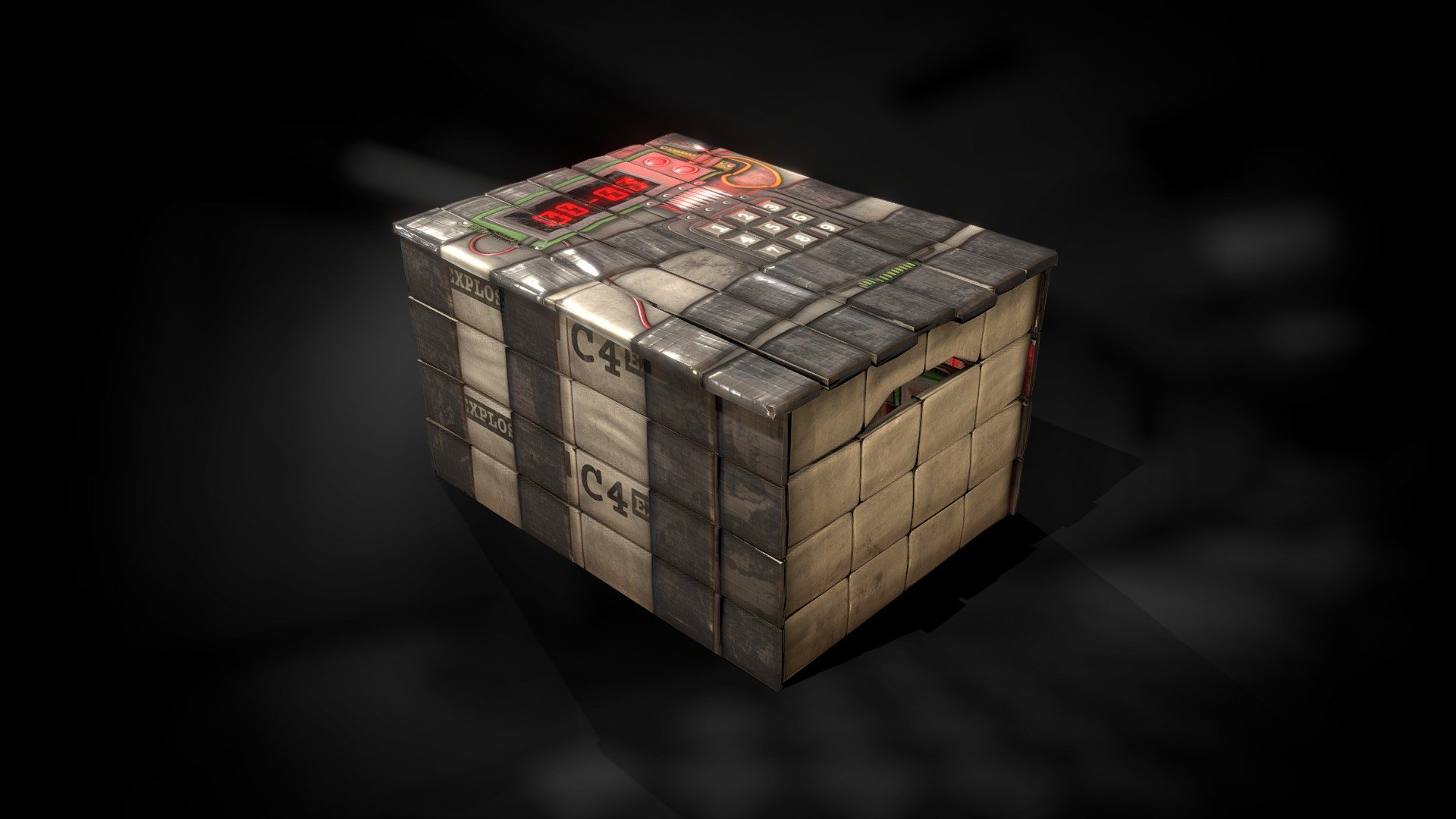 C4 Small Box - Download Free 3D model by Liam Moffitt (@divadan ...