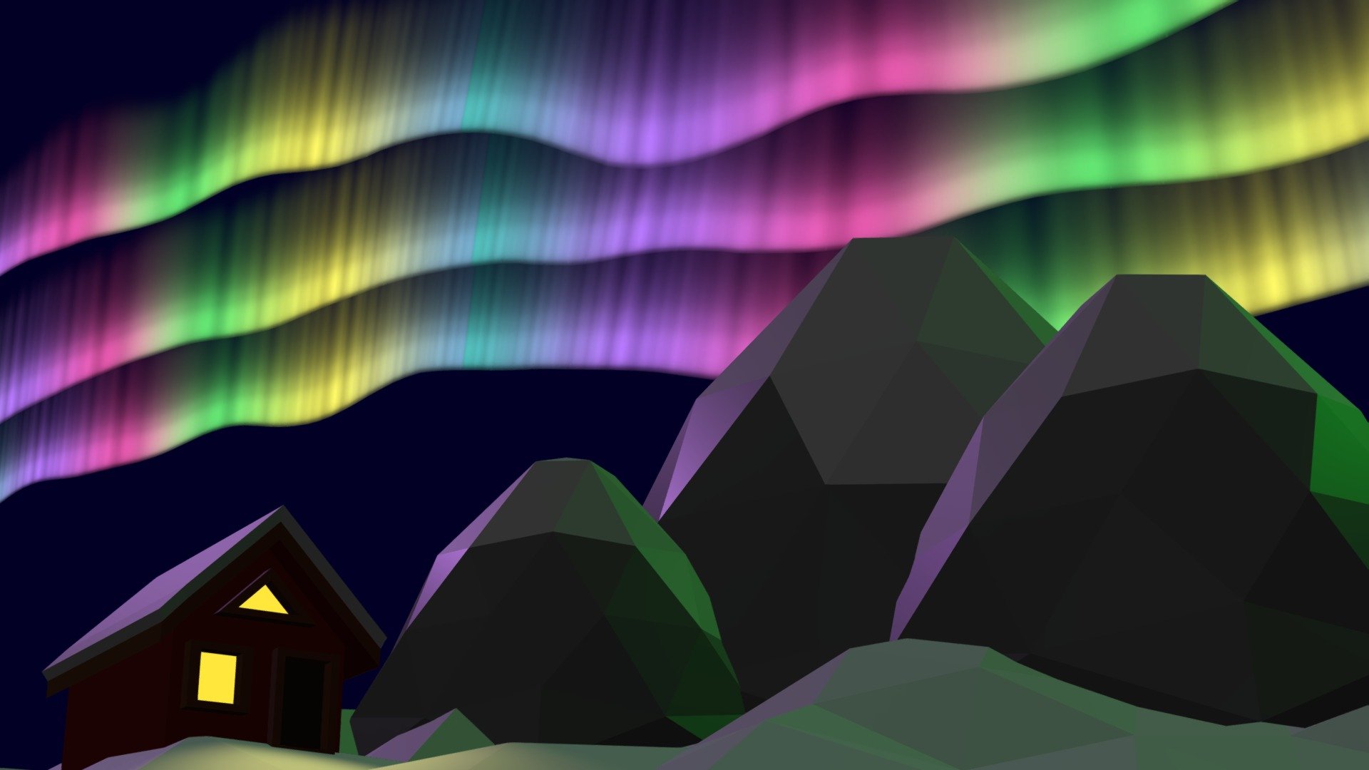 Northern Lights Pack - Download Free 3D model by markus.blend [d66b8ca ...