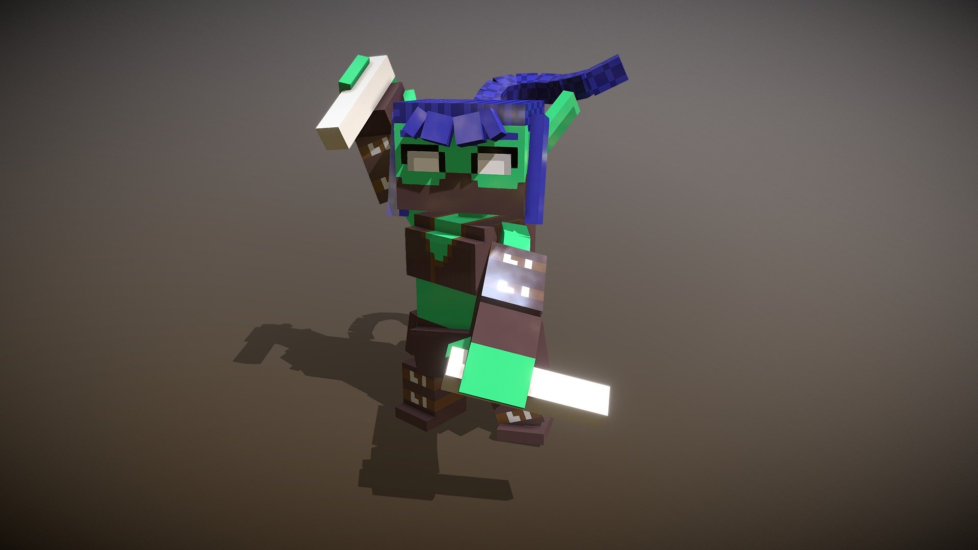Stealth Elf Minecraft Model - Download Free 3D model by LtDuck [d66bf8f ...