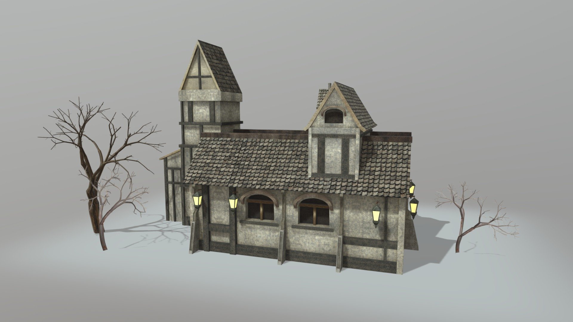 Village Rural House - Buy Royalty Free 3D model by Jason Ruby (@Ante ...