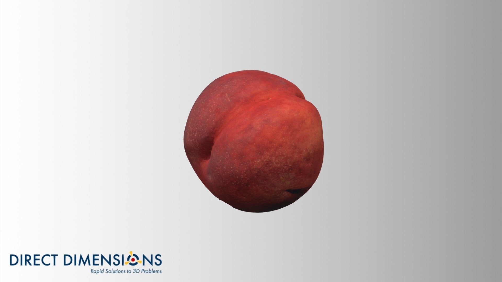 Peach - 3D model by Direct Dimensions (@dirdim) [d66c71a] - Sketchfab