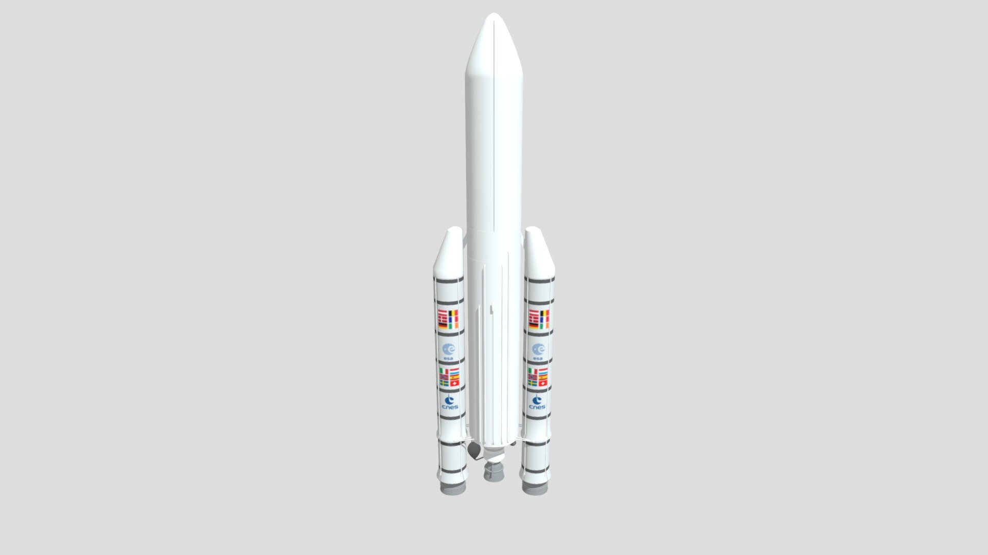Ariane 5 model - 3D model by rtyiop33400 [d672680] - Sketchfab