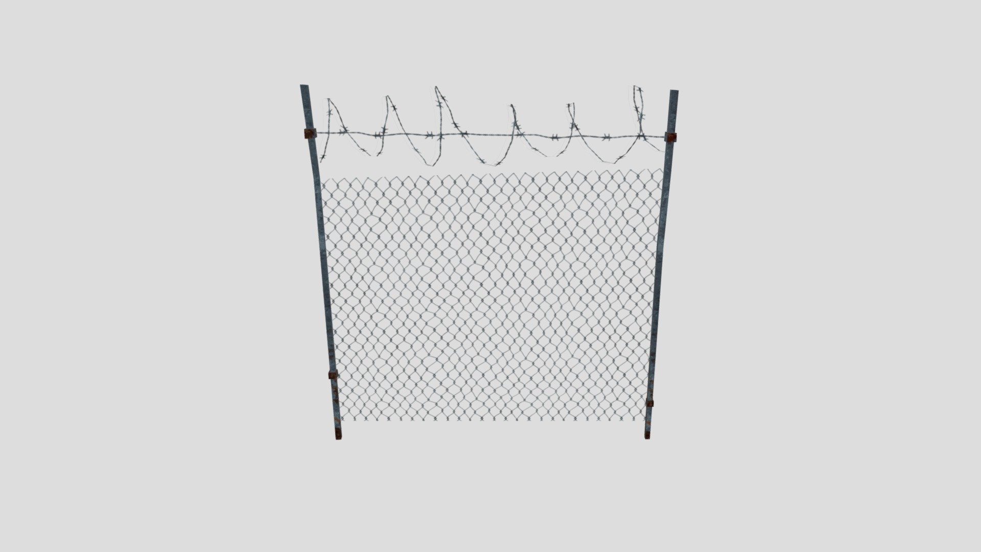 Hello Neighbor 2 Chain Link Fence - Download Free 3D model by irons3th ...