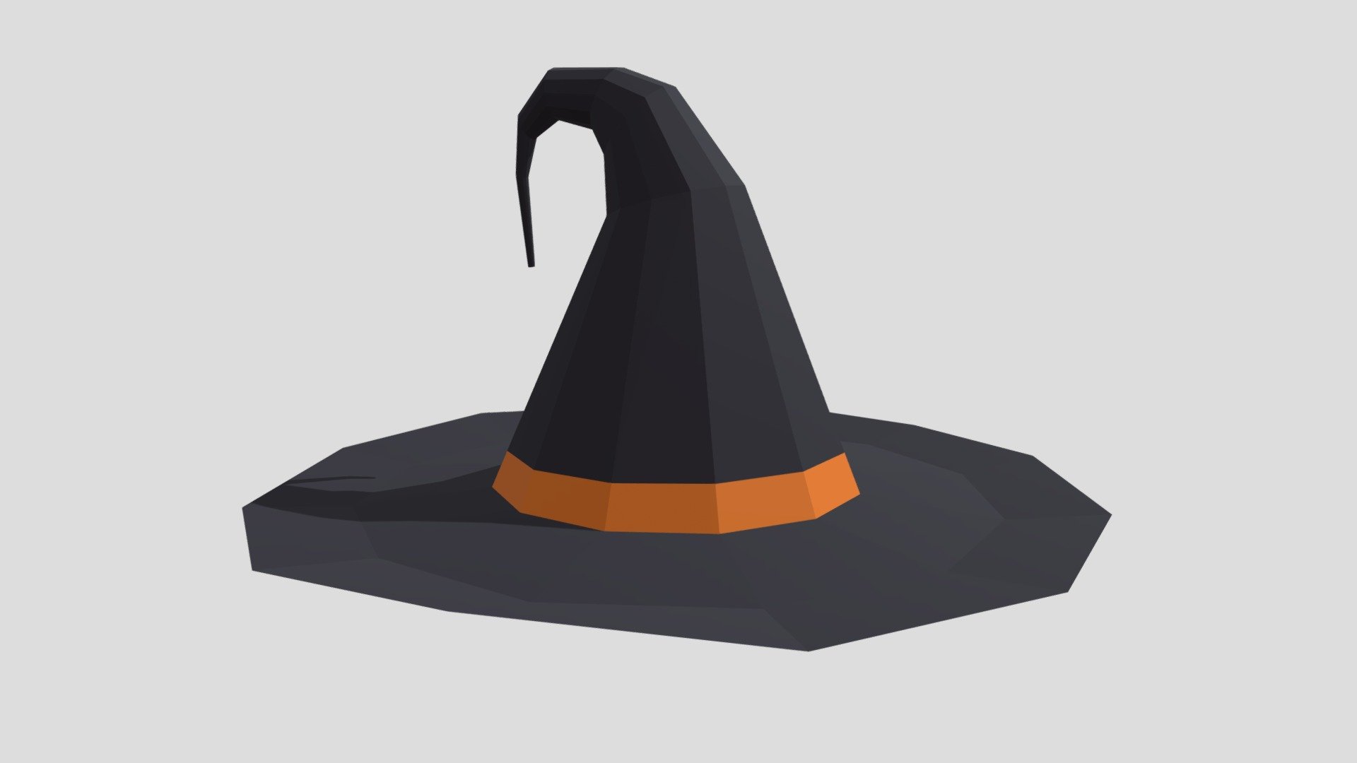 Witch Hat - Download Free 3D model by Yurisaki3D [d67400d] - Sketchfab