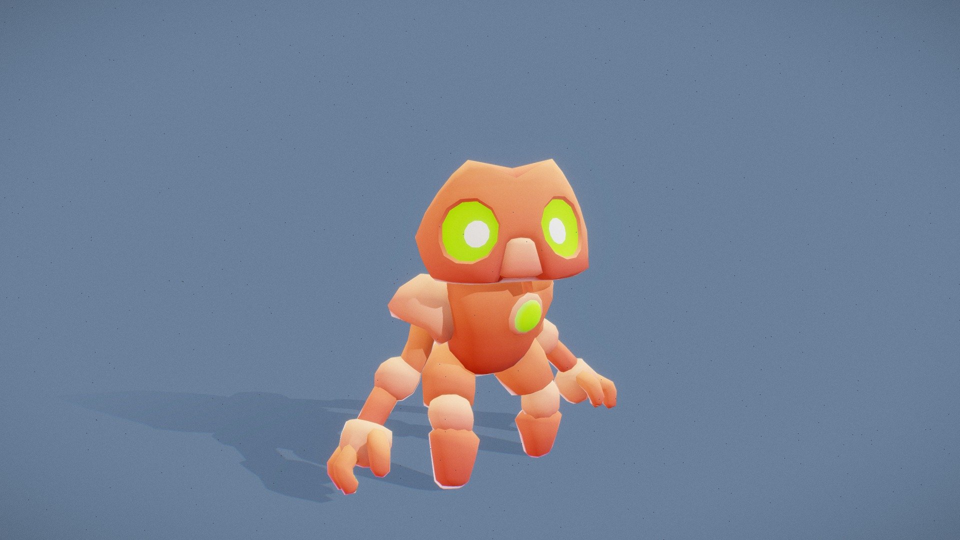 Robot Characters Small Rusty Buy Royalty Free 3d Model By Notfun