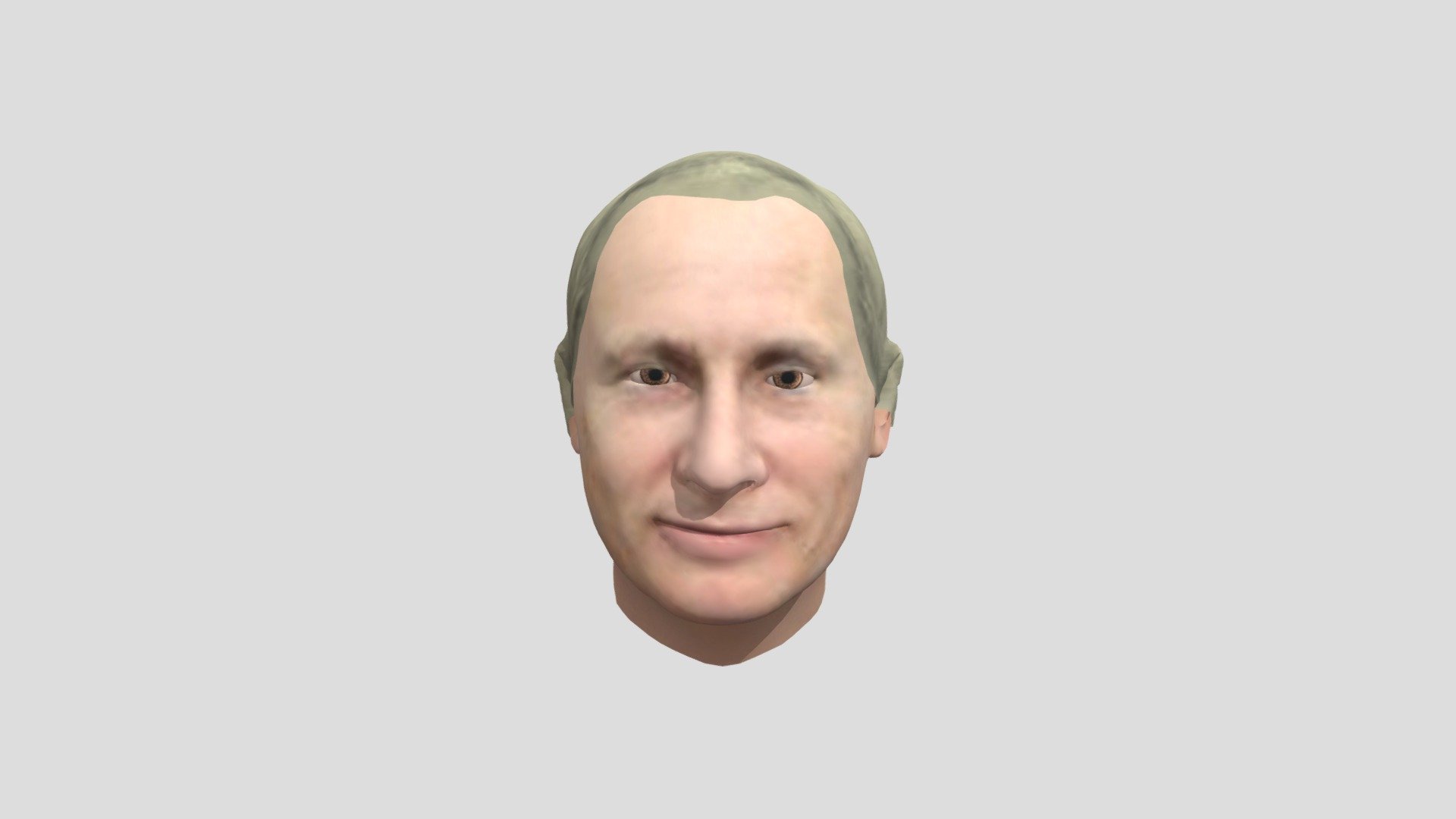 Vladamir Putin Avatar Head - 3D model by romanbridge [d6774d5] - Sketchfab