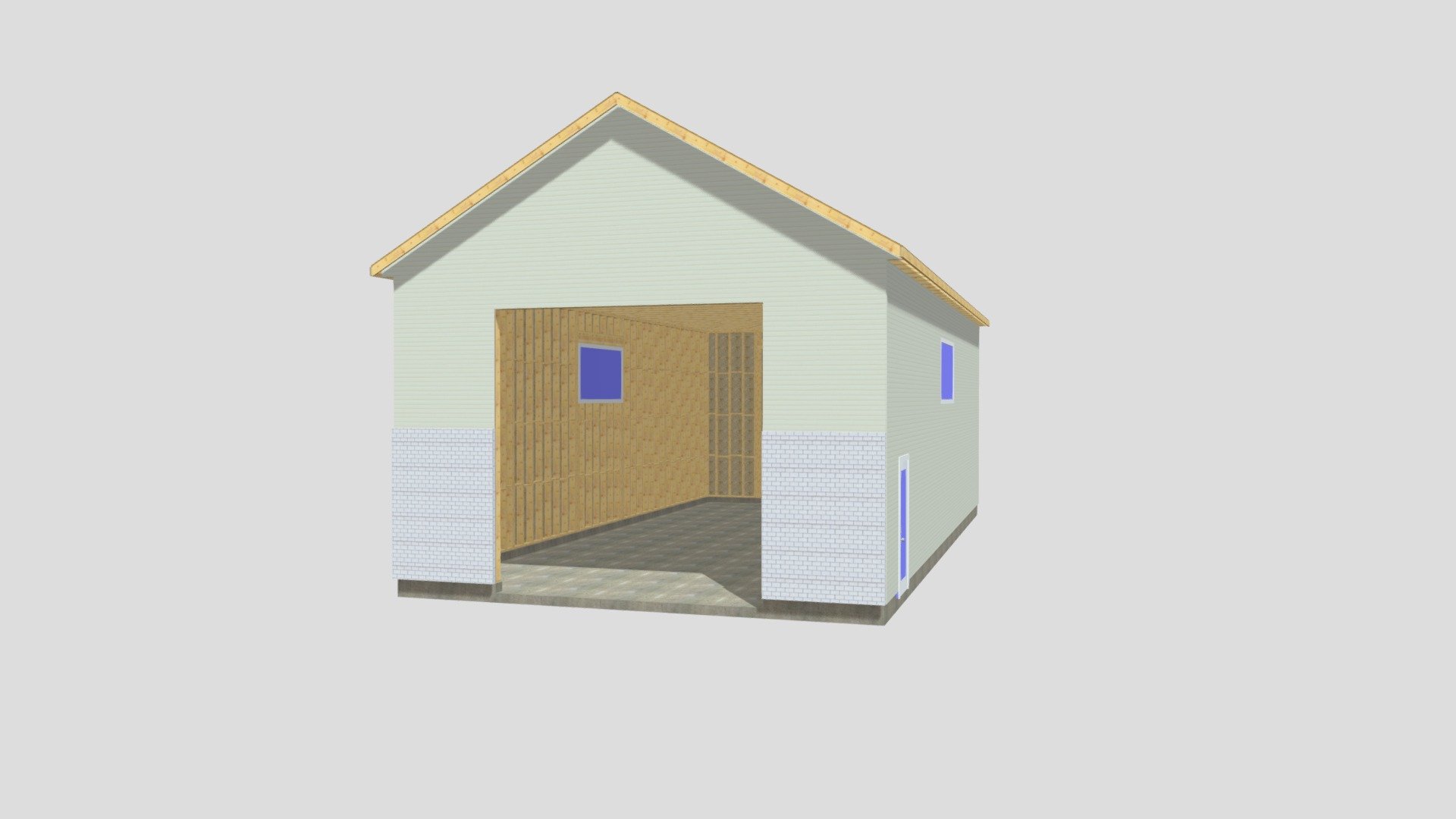 Garage garage - 3D model by H3ll4Flush [d6775bc] - Sketchfab