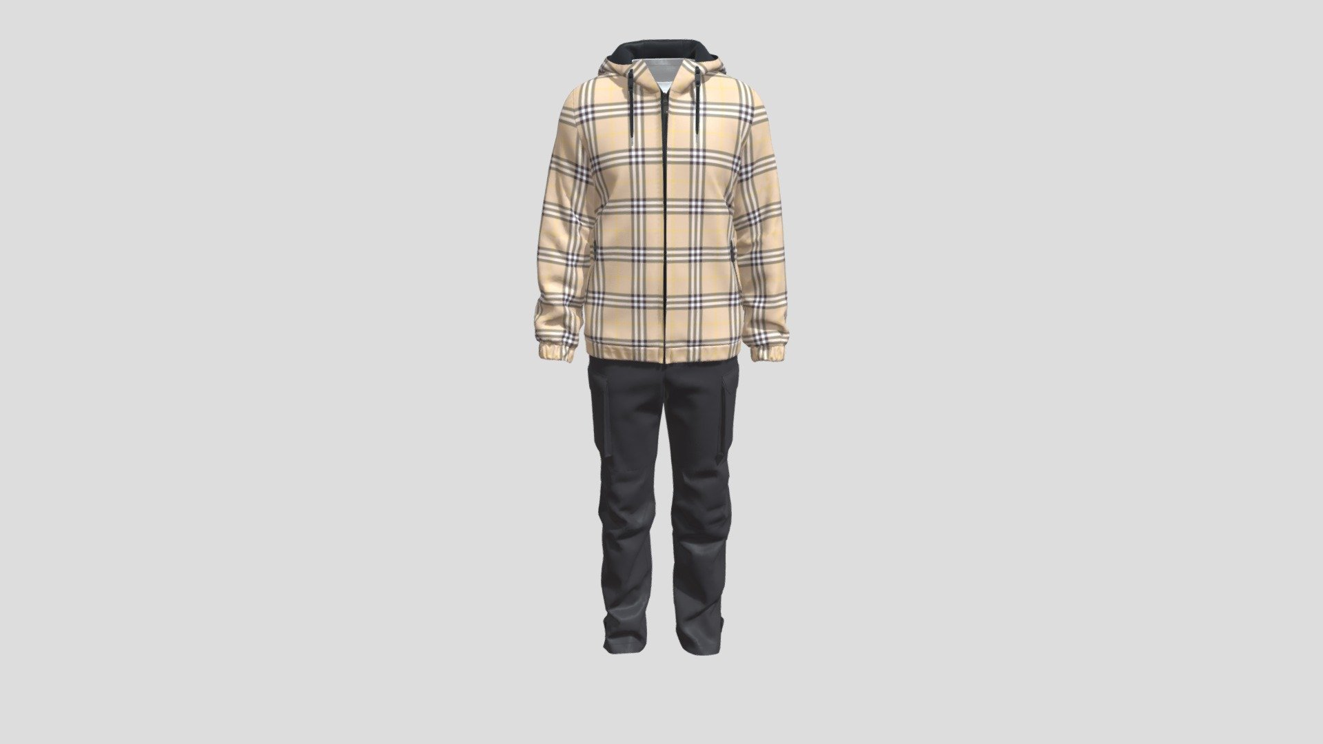 Windbreaker Outfit - Buy Royalty Free 3D model by najdmie [d67808f ...