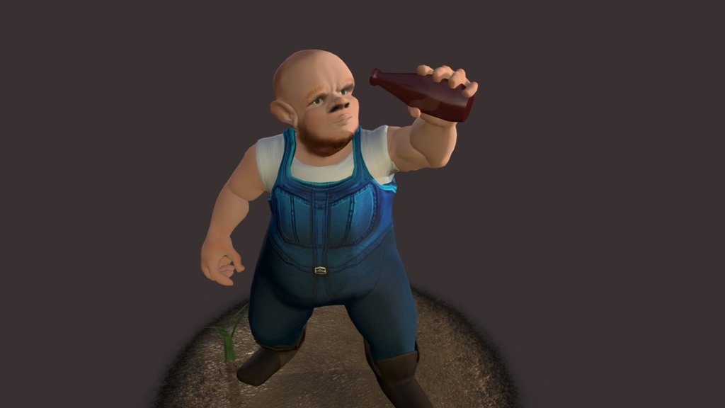 Irish Hobbit - 3D model by Michael Cosola (@jinkapo) [d678ee3] - Sketchfab