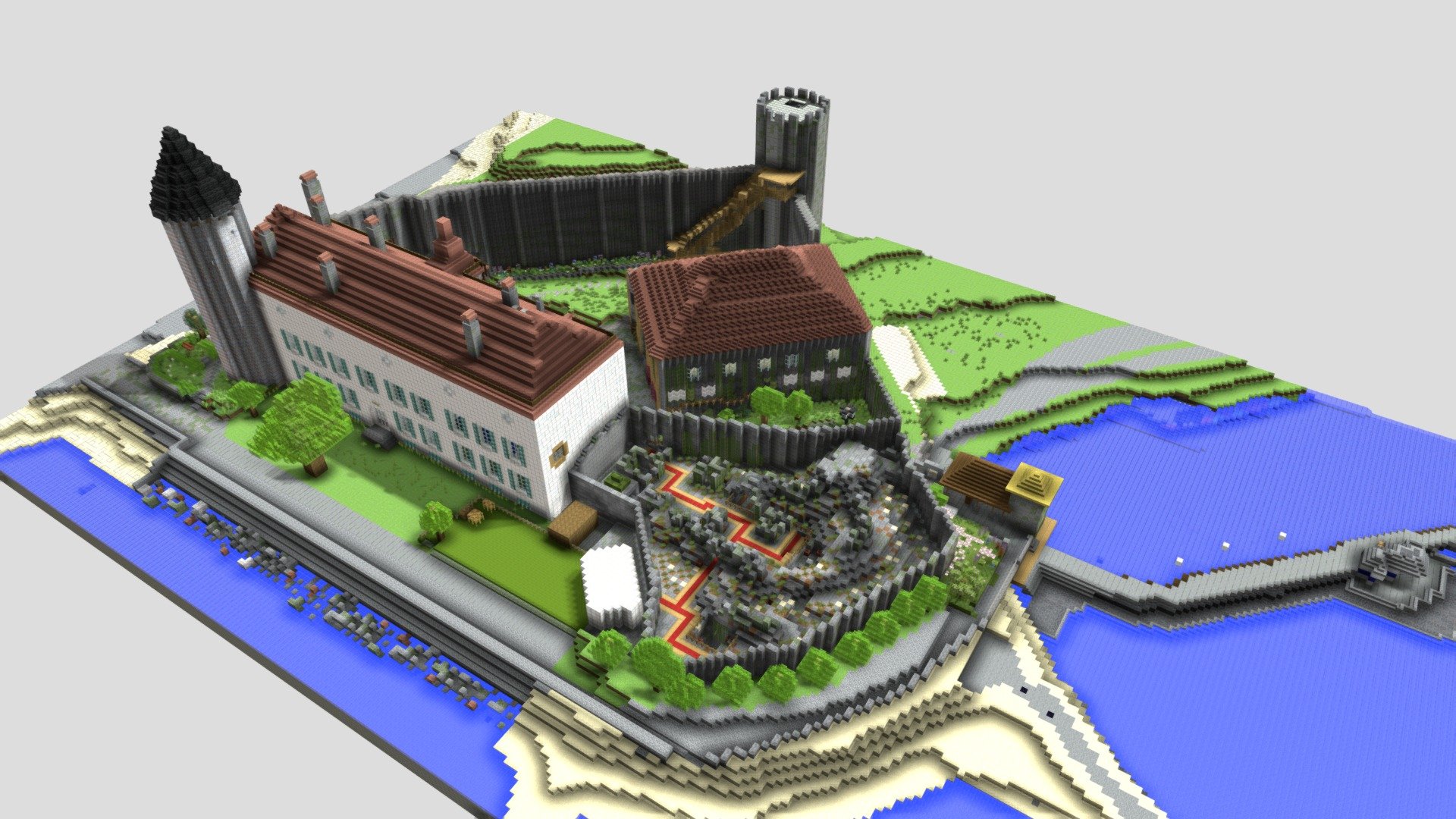 Le musée suisse du jeu dans Minecraft - 3D model by Lesa.teliers ...