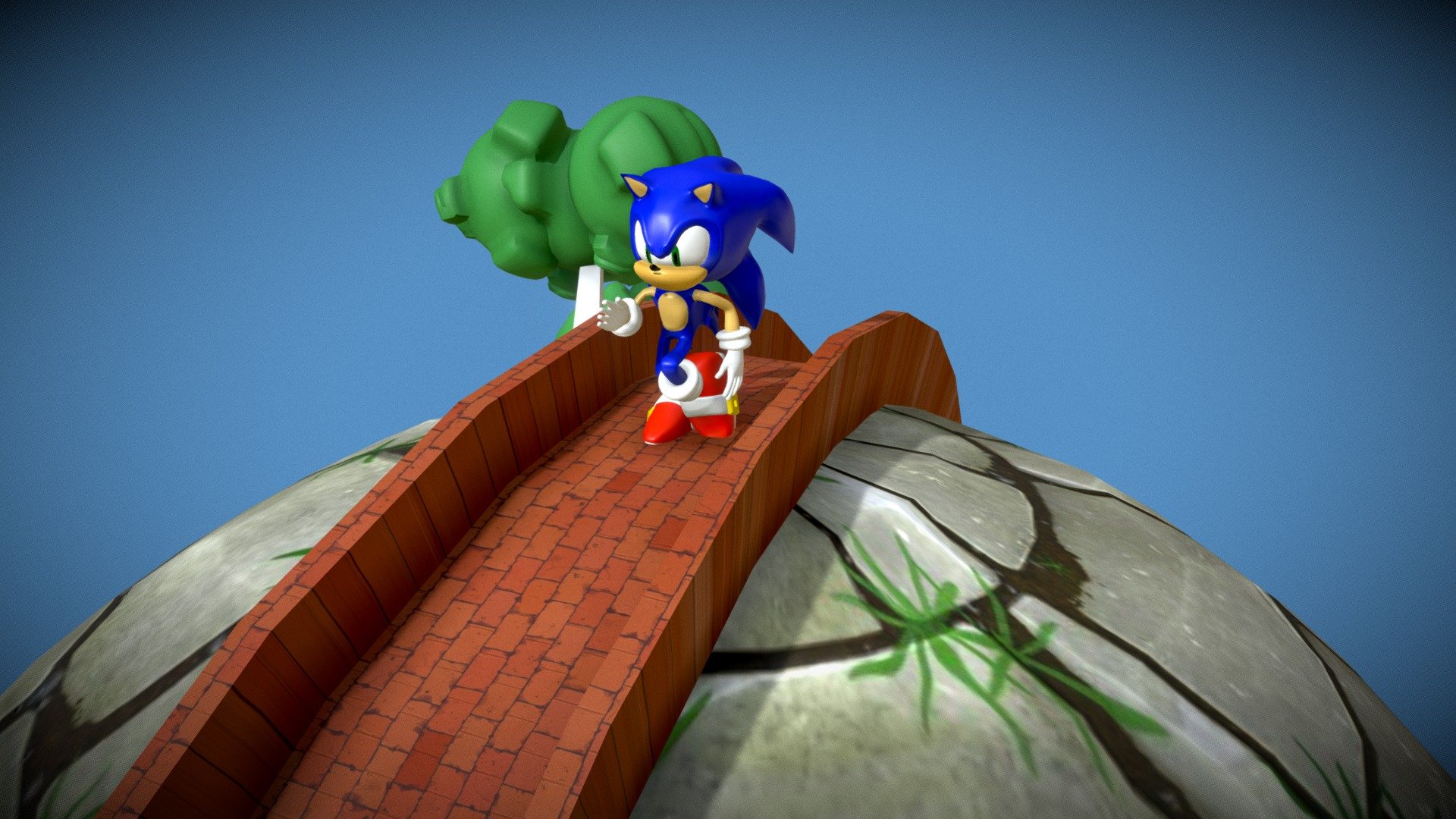 Sonic X - 3D model by Santiago Garzón Carrero (@santiago98gc) [d6794b6 ...