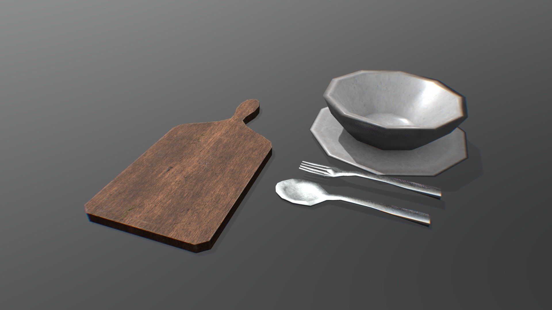 Low poly kitchen ware for Dayz Mod - 3D model by sawcisson [d679c70 ...