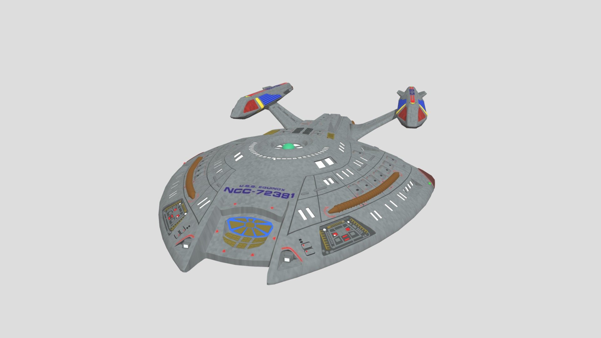 USS equinox-ncc-72381 - Download Free 3D model by Imperial Pilot ...