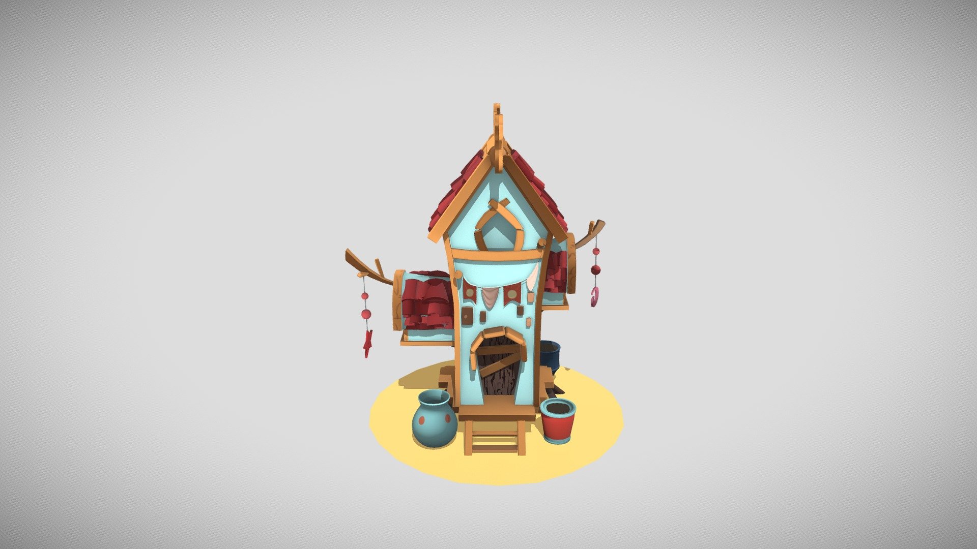 Shack4 - 3D model by catherineseetoh [d67b897] - Sketchfab
