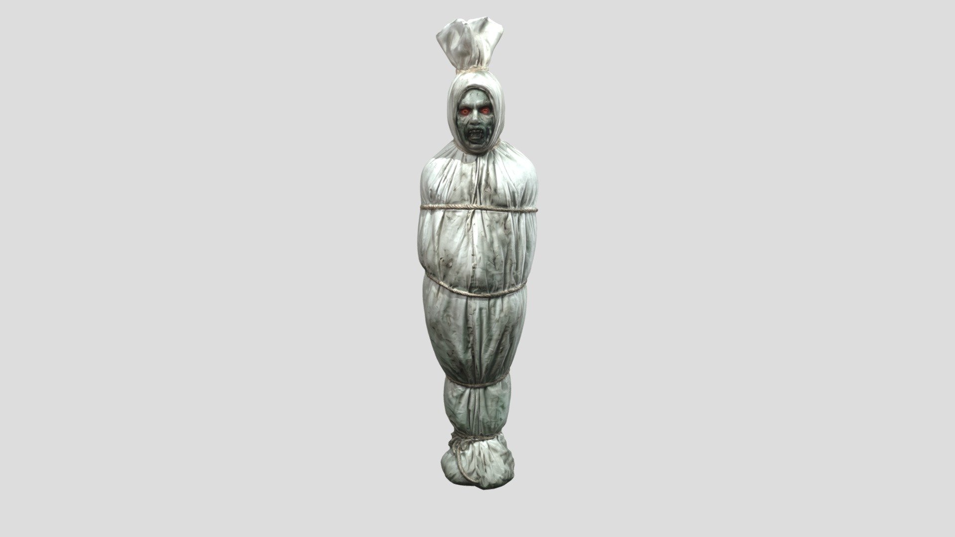 Pocong (Scary) - Download Free 3D model by fdhlan21 [d67d45b] - Sketchfab