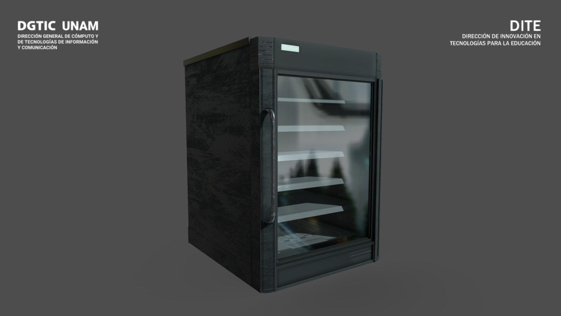 Mini refrigerador - 3D model by Colección de modelos 3d (@DRDE_UNAM ...