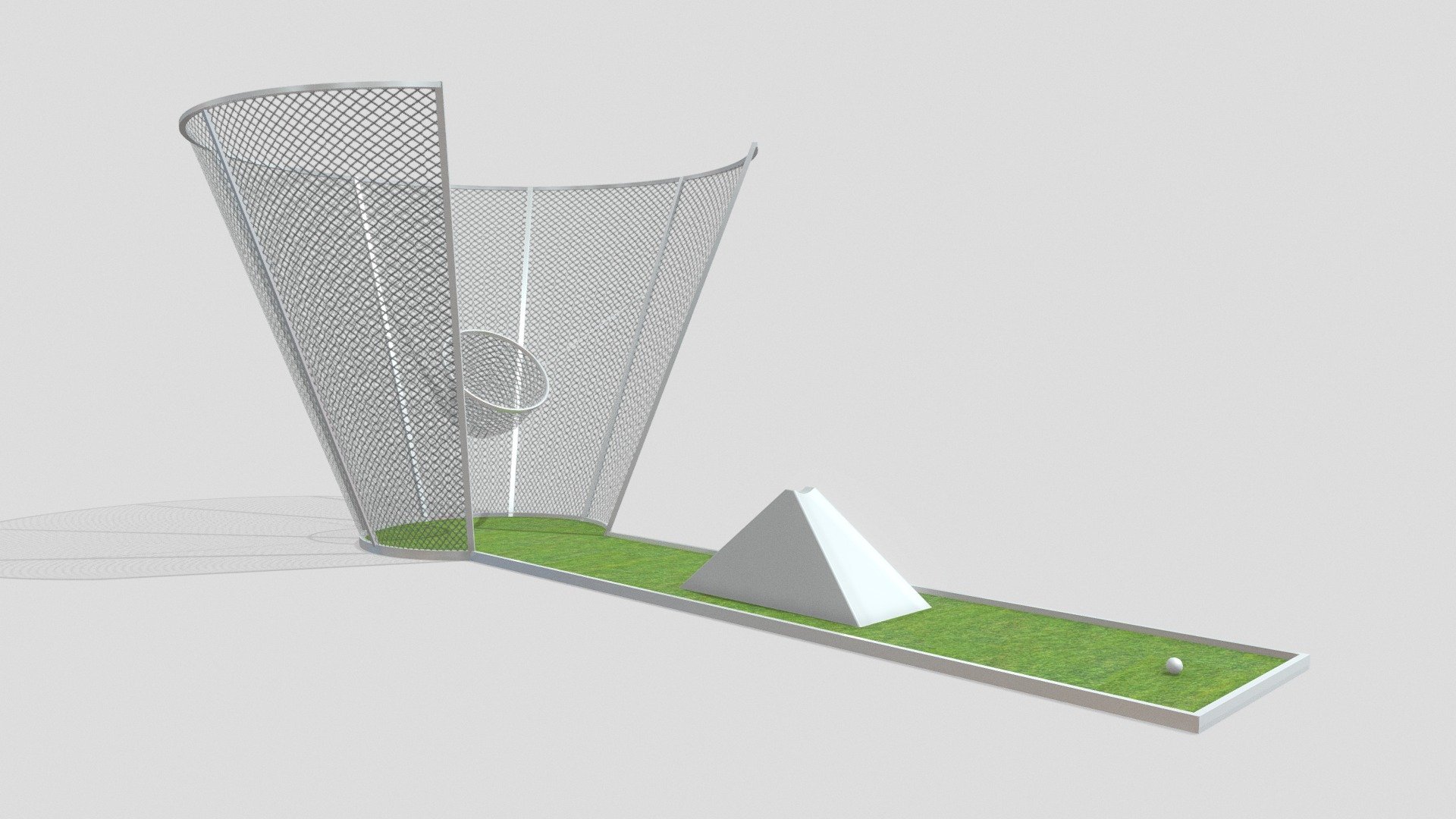 Golf Basket - Buy Royalty Free 3D model by CGBee (@cg.bee) [d67e9d7 ...