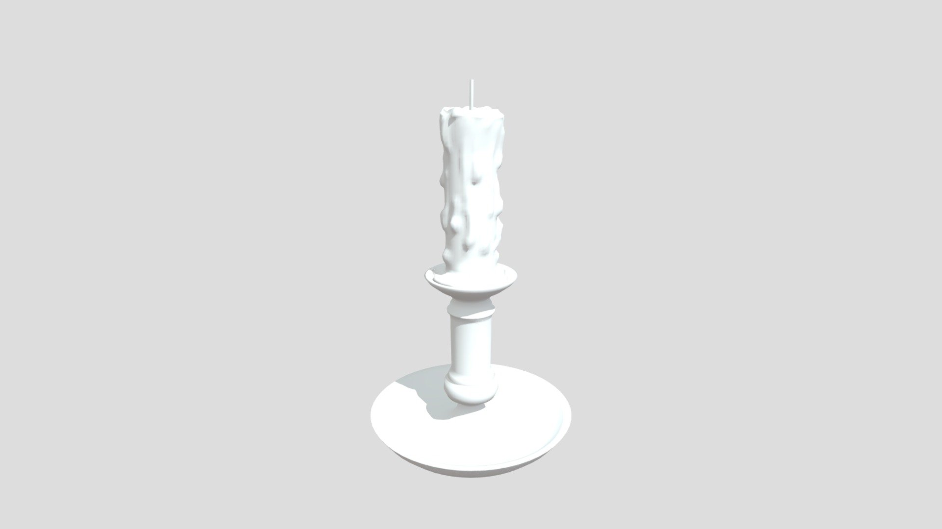 Candle - 3D model by Simple3DCreations [d67ffe7] - Sketchfab