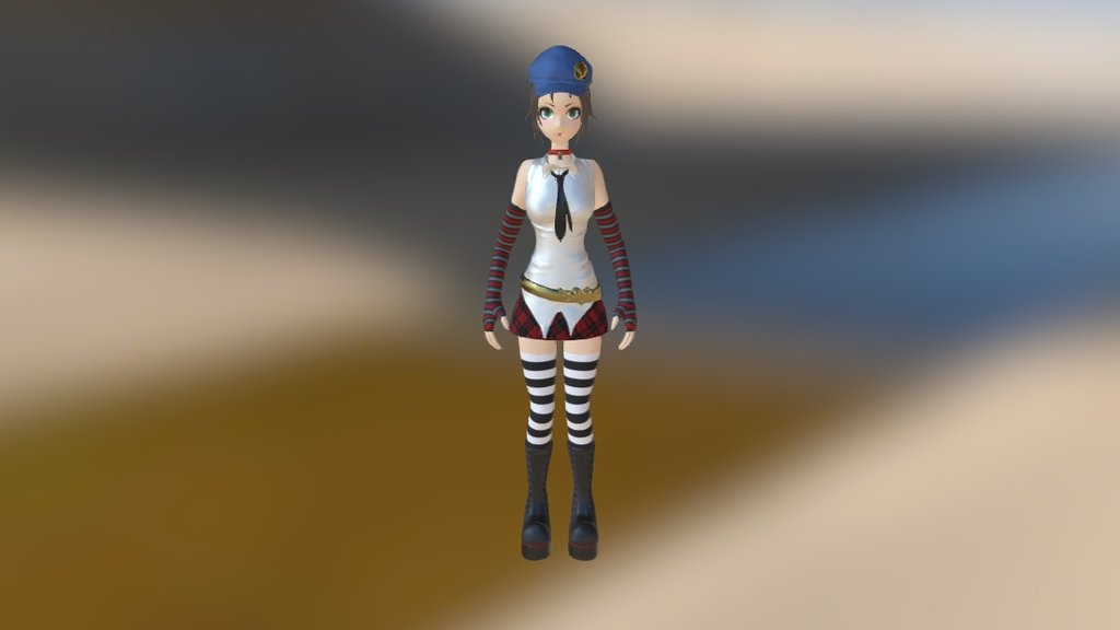 Marie - 3D model by hanakizu [d682509] - Sketchfab