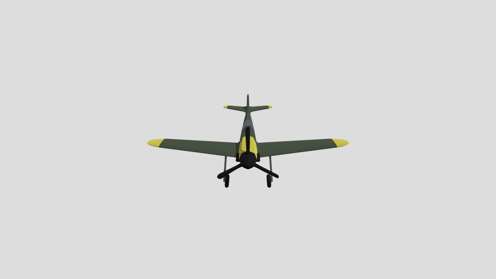 Low Poly Messerschmitt BF-109 - Download Free 3D model by DLM (@DLM96 ...