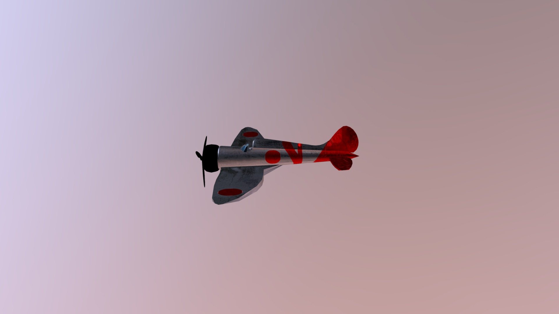 Mitsubishi a5m4 aircraft - 3D model by skyzero [d682810] - Sketchfab