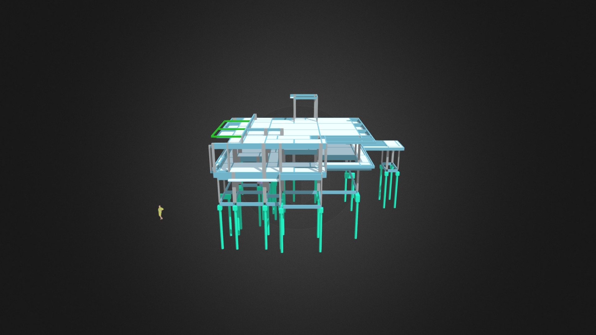 estrutura BG - 3D model by lucasneres [d682e9a] - Sketchfab