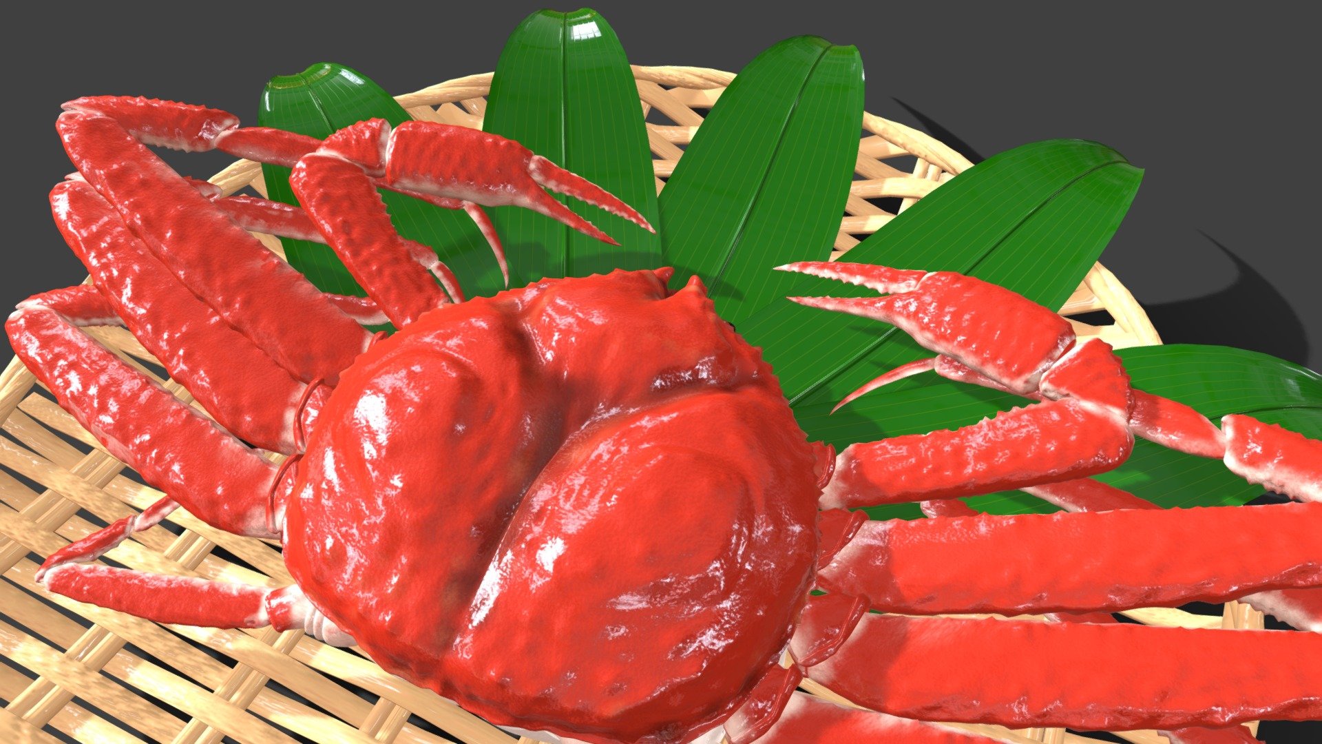 Snow crab (ズワイガニ) - Download Free 3D model by horse_water [d68307e ...