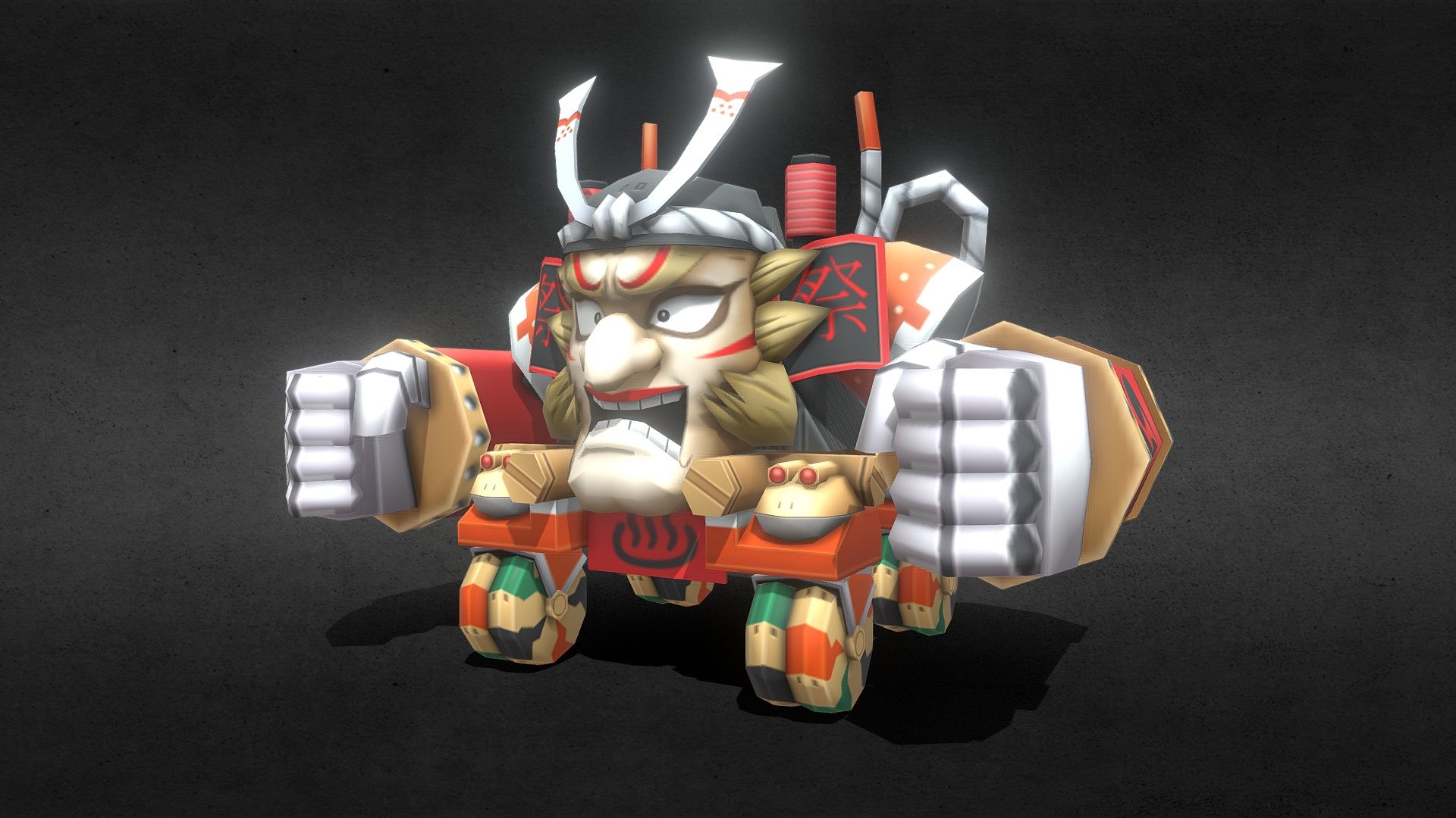 Chara_m2_21 - 3D model by Game Model (@Game.Model) [d6846d0] - Sketchfab