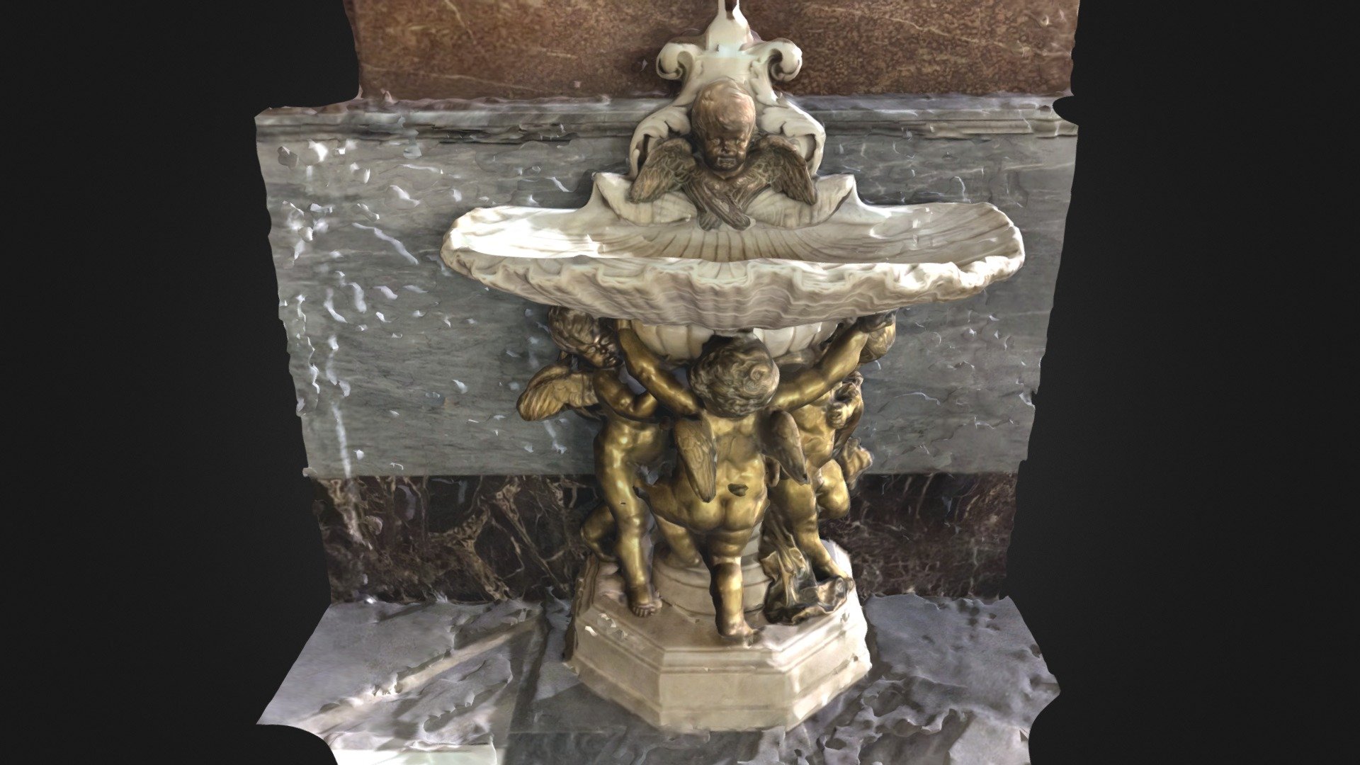 Pia Baptismal - Download Free 3D model by Artur Coelho ...