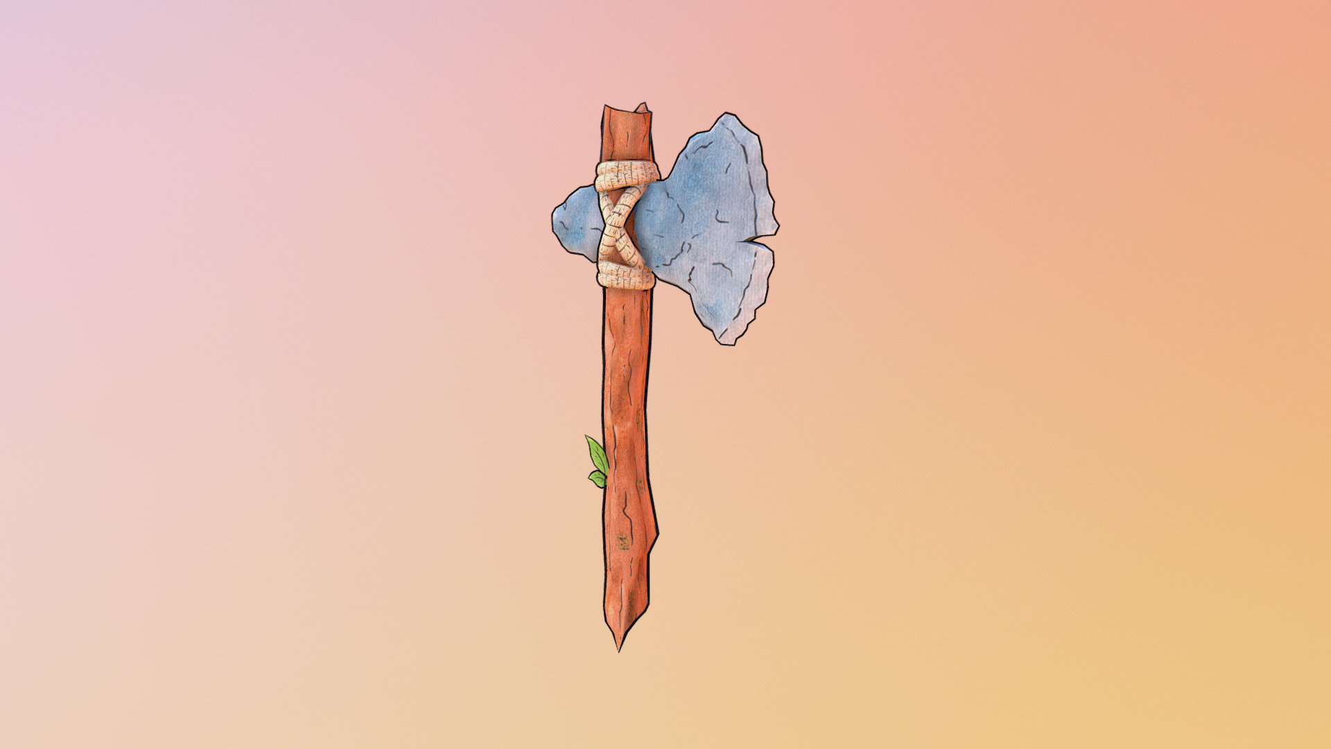 Stone Axe - 3D model by torchling [d684c0f] - Sketchfab