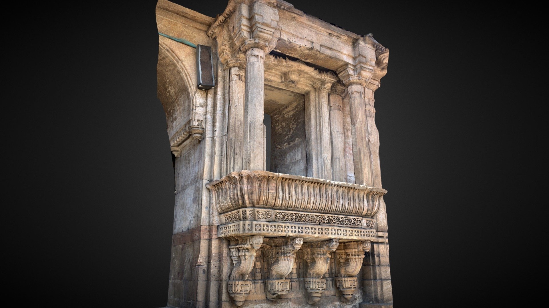 Dada Harir Stepwell (Vav) Ahmedabad, Gujarat. - 3D model by Doron ...