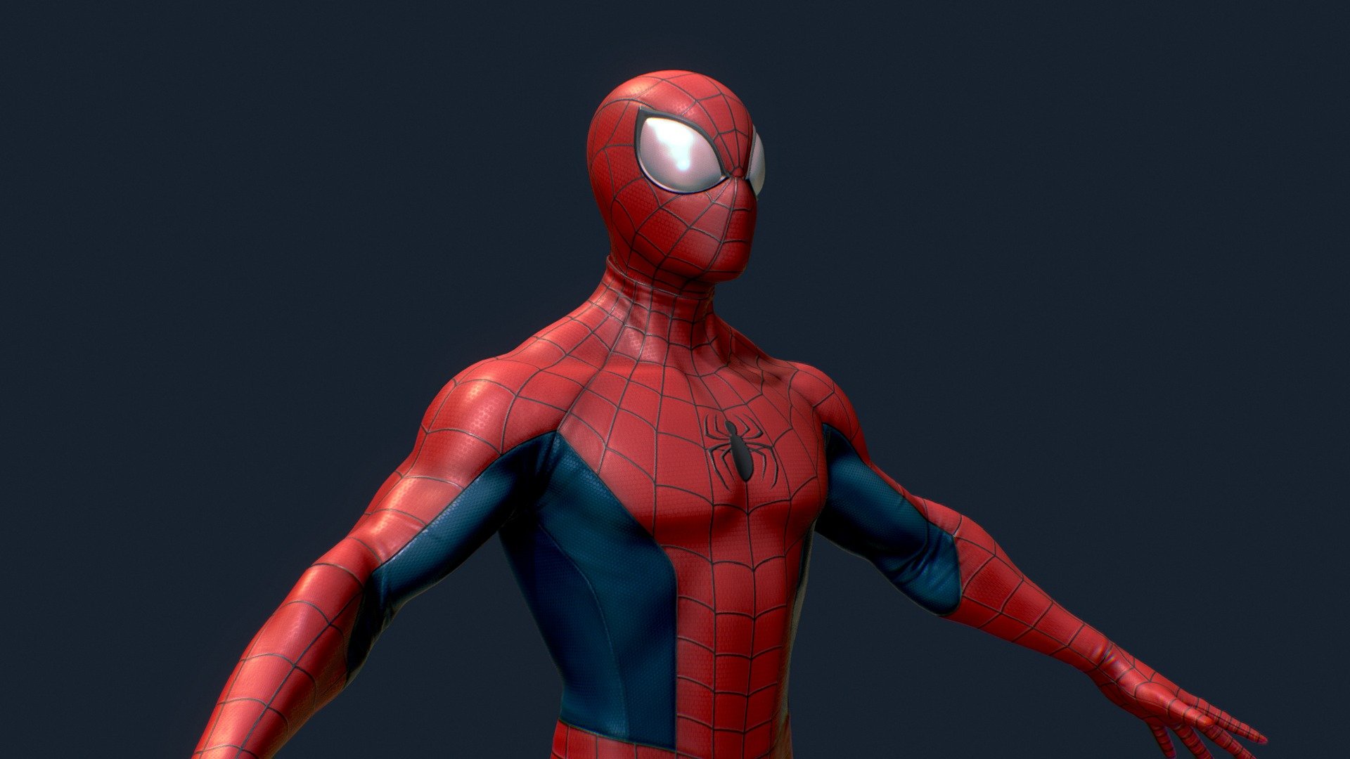 Spiderman Classic Suit - 3D model by firdauskazman [d6854fe] - Sketchfab
