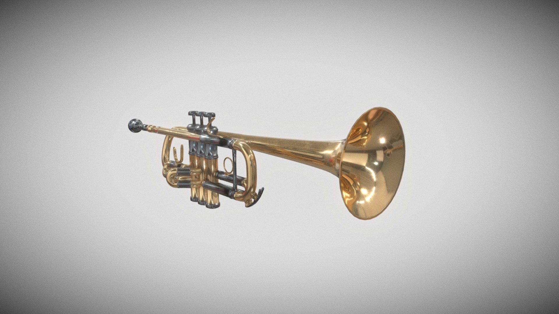 Trumpet - Download Free 3D model by kii (@_kii) [d687700] - Sketchfab