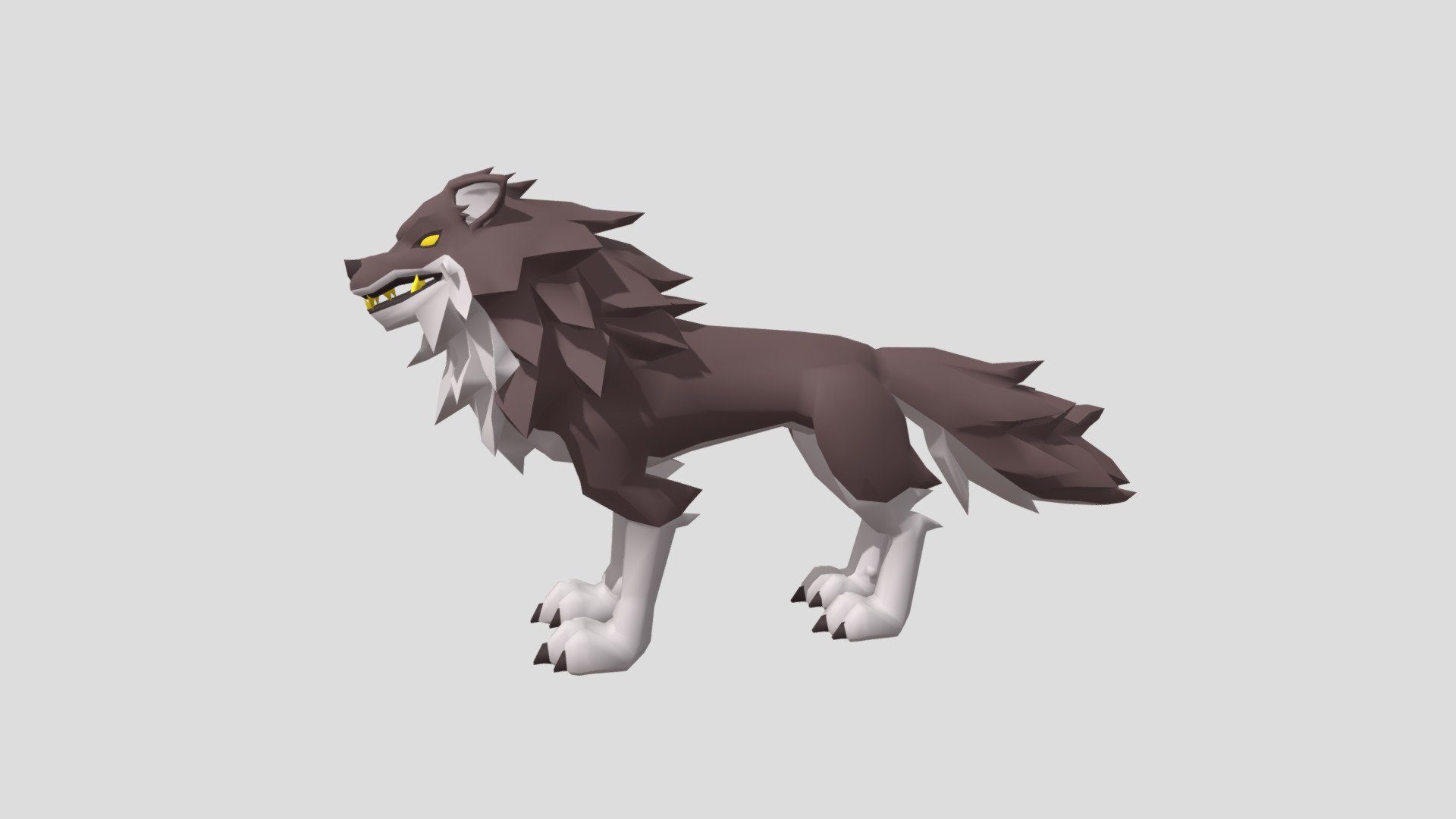 Wolf - 3D model by katariina.lofman [d68b272] - Sketchfab