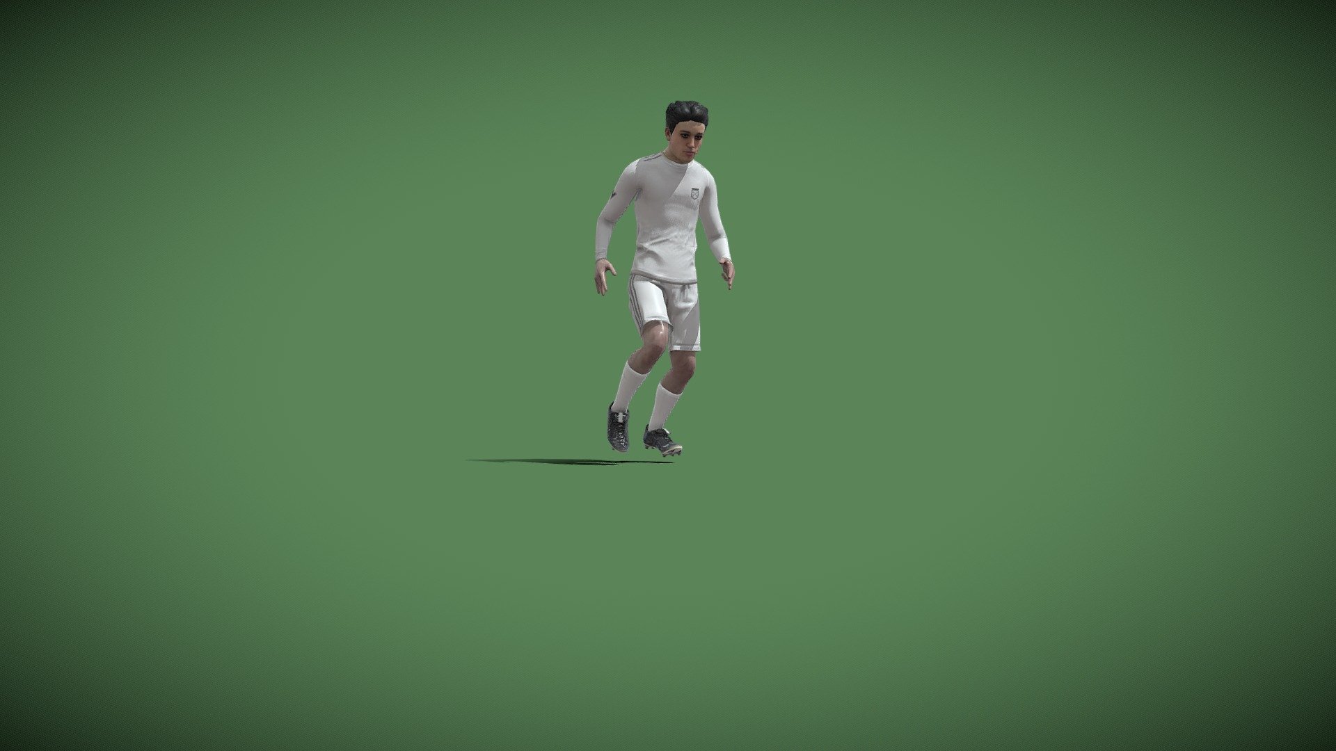 Animated Football Player Trips Loop - Download Free 3D model by ...