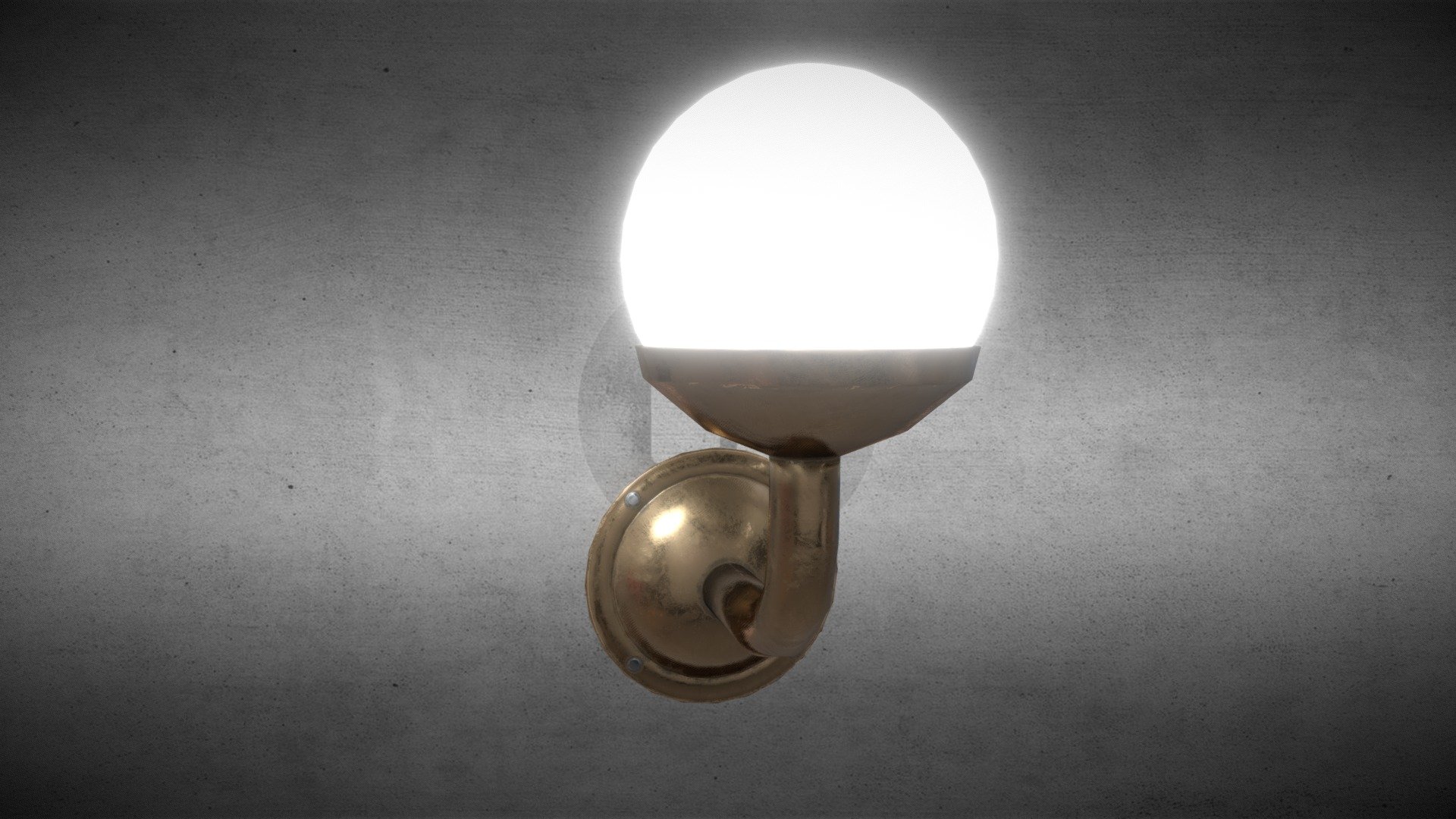Small Wall Light Fixture 3 PBR Options Textures - Buy Royalty Free 3D ...