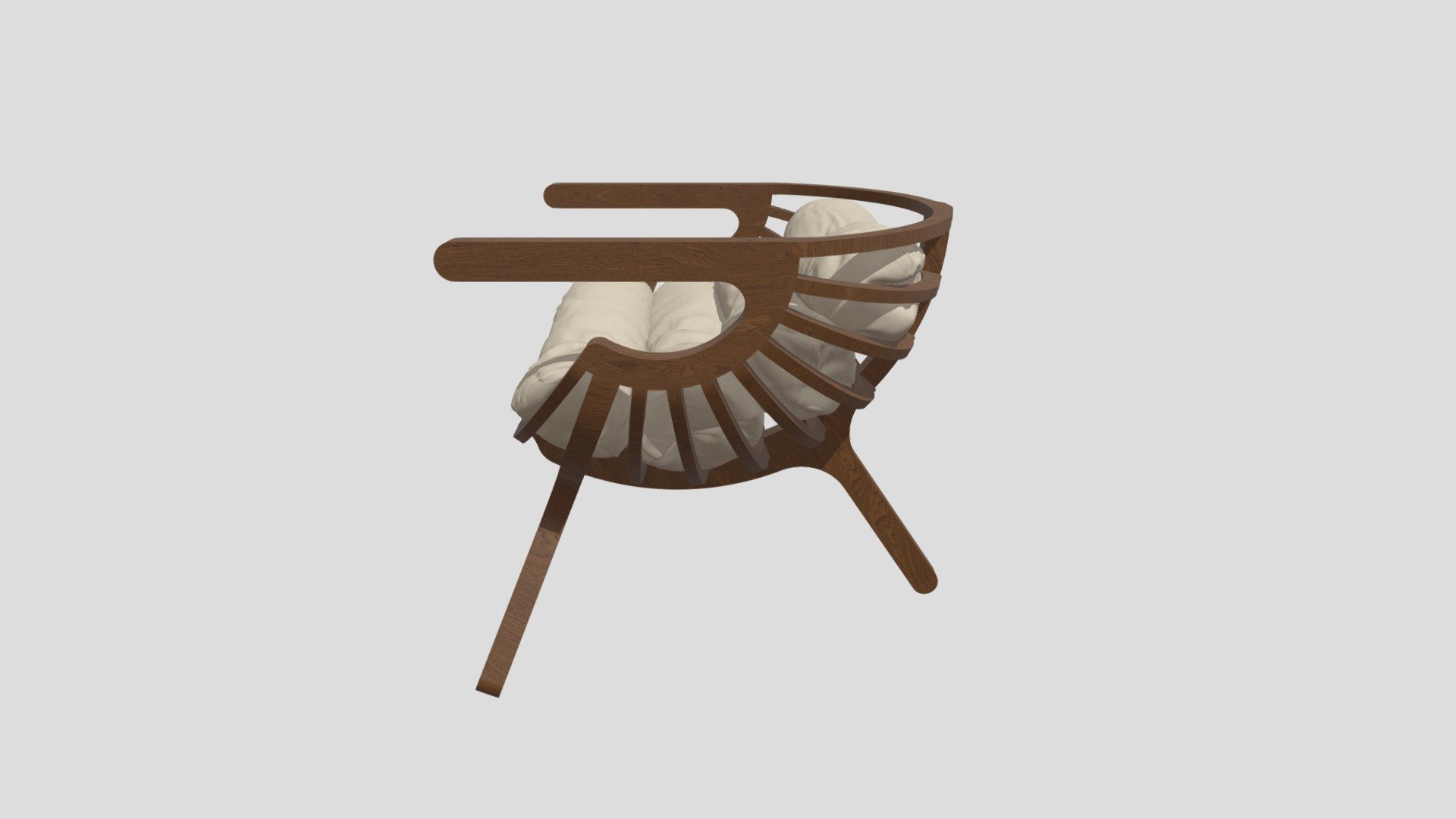 Maja_Fagman_assetsprojekt_shell_chair - 3D model by maja.fagman (@maja ...