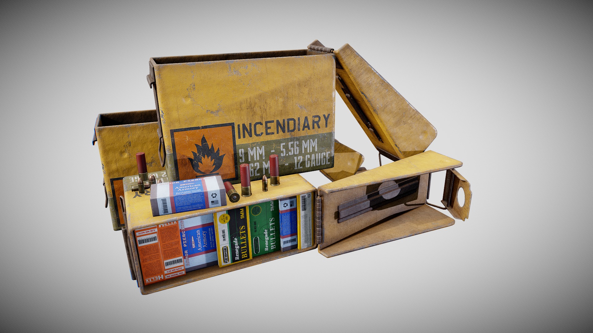 L4D2 Ammo Box - 3D model by Yogensia [d68cbb3] - Sketchfab
