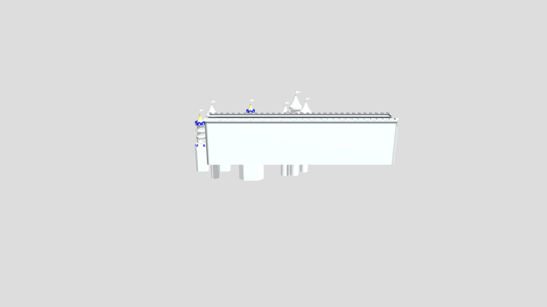 Bowser Express Rail track start - Download Free 3D model by idk bro ...