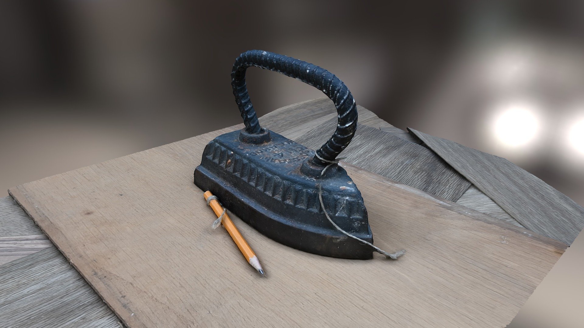 Clothes iron - 3D model by Neo_minigan (@neominigan) [d68e222] - Sketchfab