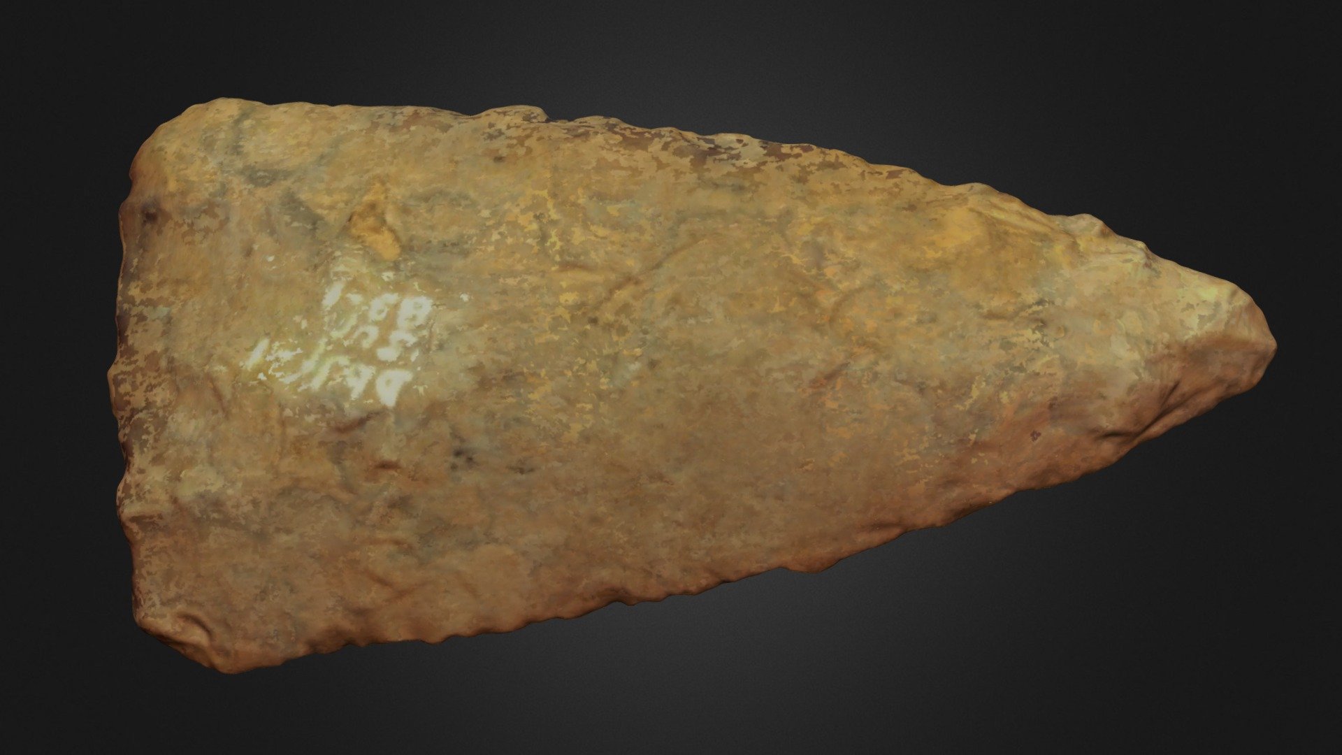 TRIANGULAR POINT - 3D model by Lakehead Anthropology ...