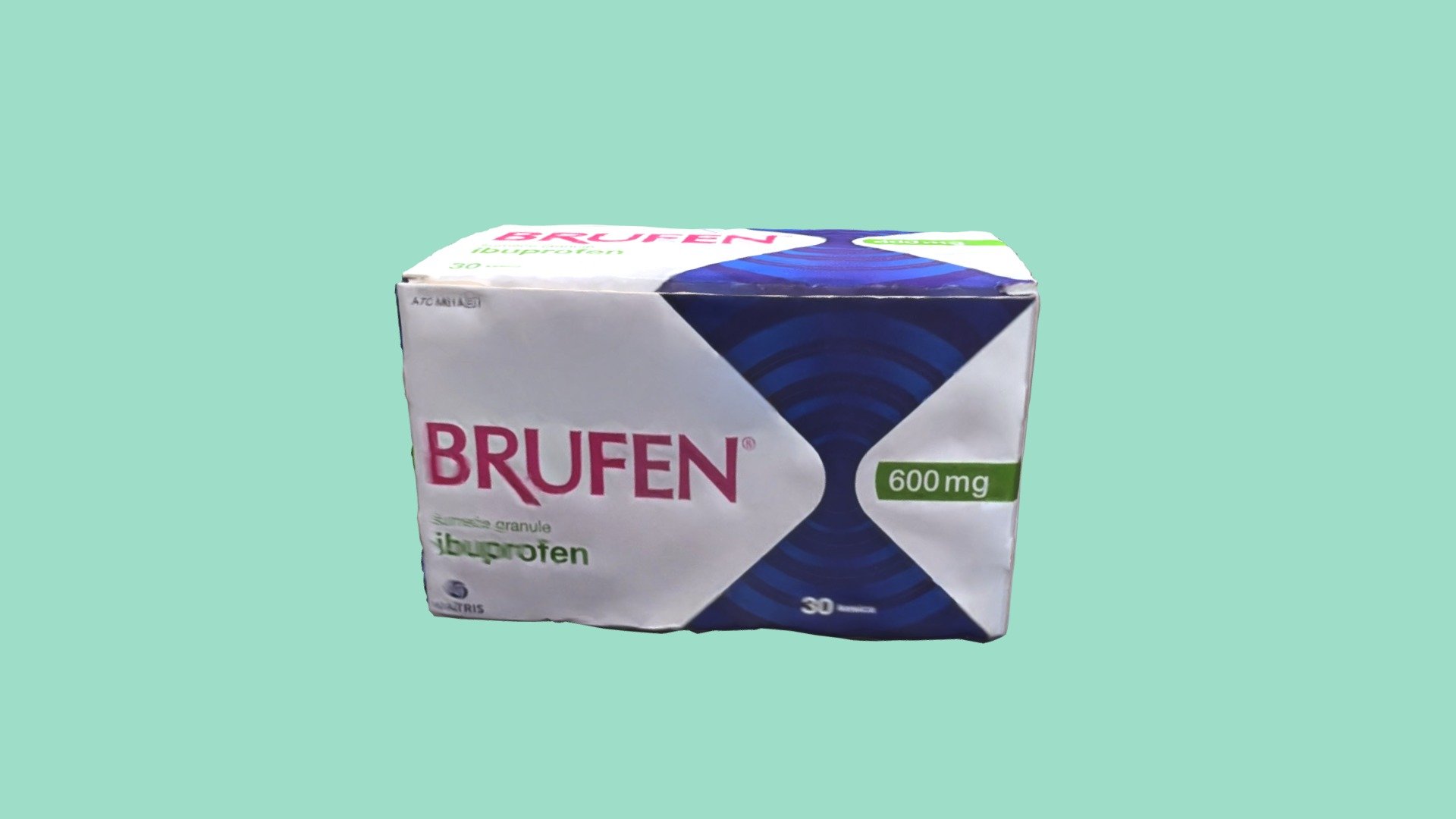 Brufen Painkiller Box - 3D model by LukaP (@lukapas) [d690cbc] - Sketchfab