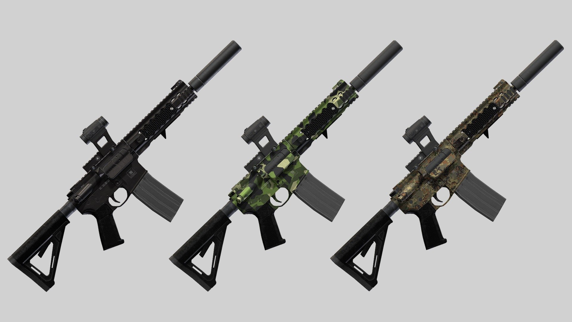KAC M4 PDW model study - 3D model by TallinJH (@omgitstallin) [d691a6c ...