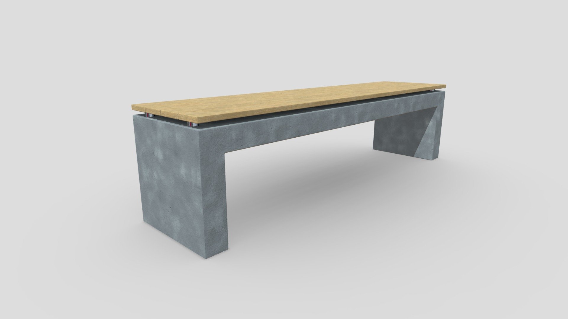 Bench 2 - Buy Royalty Free 3D model by plaggy [d692f9d] - Sketchfab Store