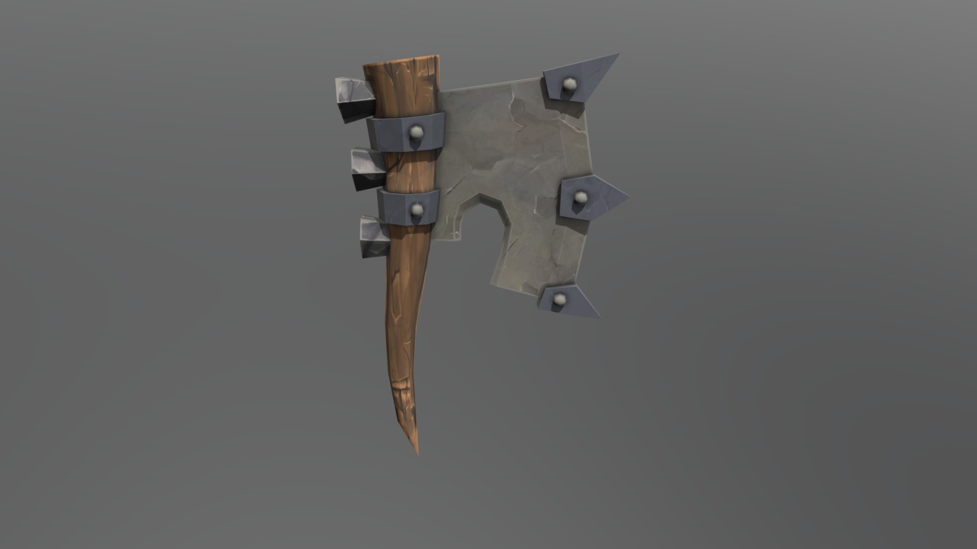 LowPoly_Axe - 3D model by C.Reaper [d693f20] - Sketchfab