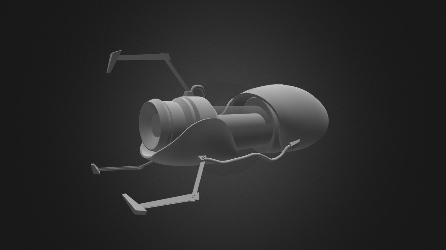 Portal Gun - 3D model by lin_kuan-lei (@lin_kuanlei) [d6941be] - Sketchfab