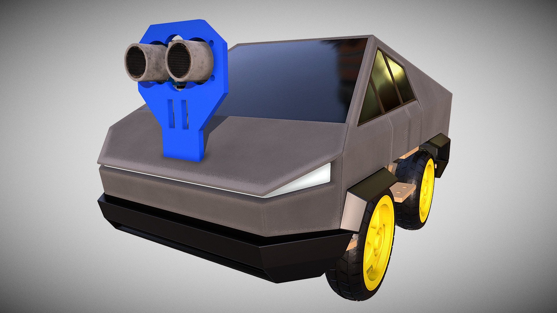 4WD Cyberpunk 2077 - 3D model by Camilo Artunduaga (@camilogood2001 ...
