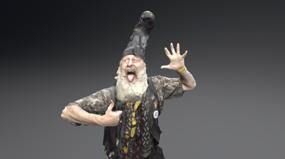 Vermin Supreme - 3D model by Vaunt 3D (@vauntstudios) [d696442] - Sketchfab