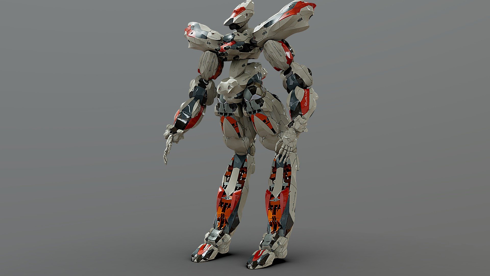 Procedural Hard Surface Modeling Test 11 011 3d Model By Asaito