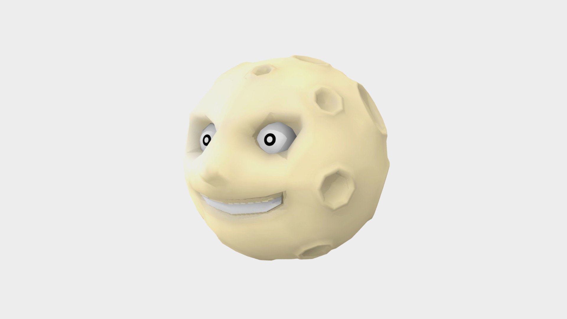 Moon - 3D model by nickknacks [d698fc3] - Sketchfab